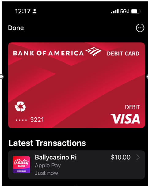 Apple Pay Verification – BallyBet MA